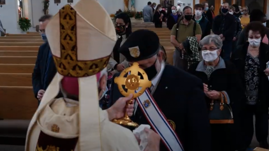 Watch: A Special Blessing for Saint Thérèse of Lisieux Parish | Diocese ...